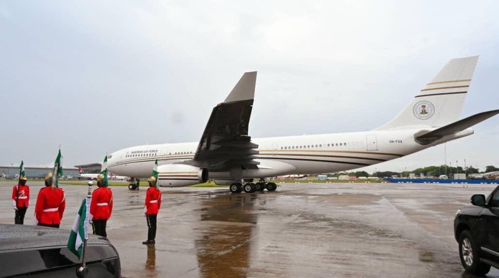Just In: Presidency Finally Unveils New Presidential Jet, Fails To ...